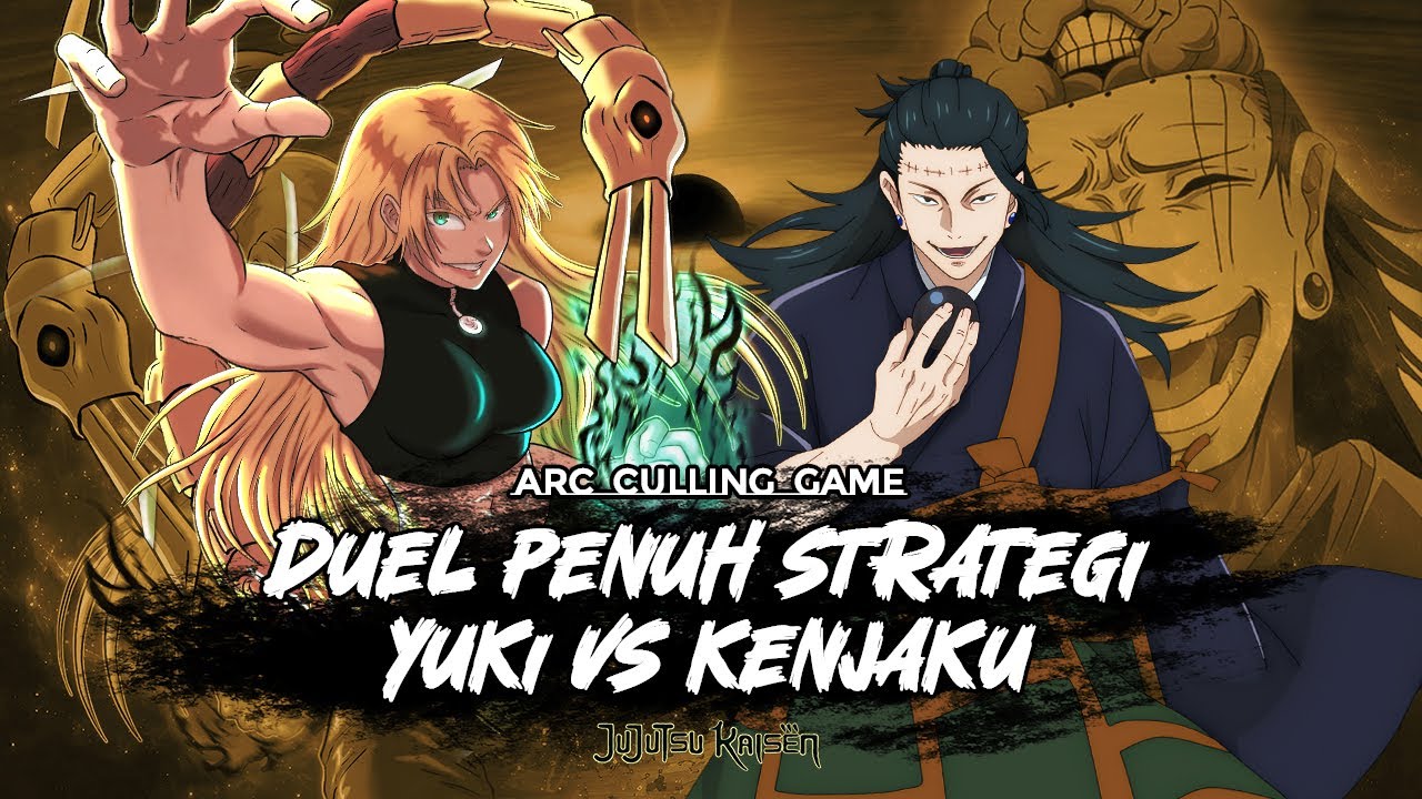 YUKI TSUKUMO VS KENJAKU | Review Jujutsu Kaisen 205 s/d 208 - YouTube