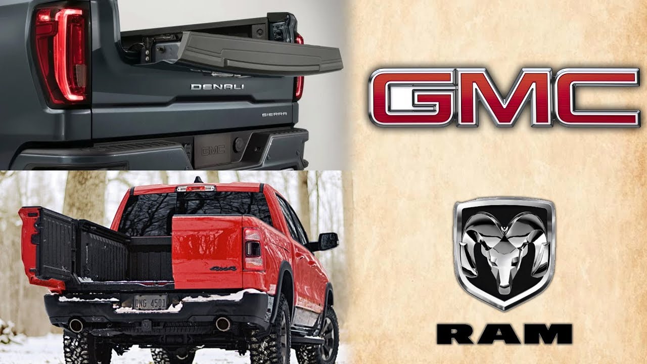 NEW! GMC vs. RAM TAILGATES EXPLAINED - YouTube