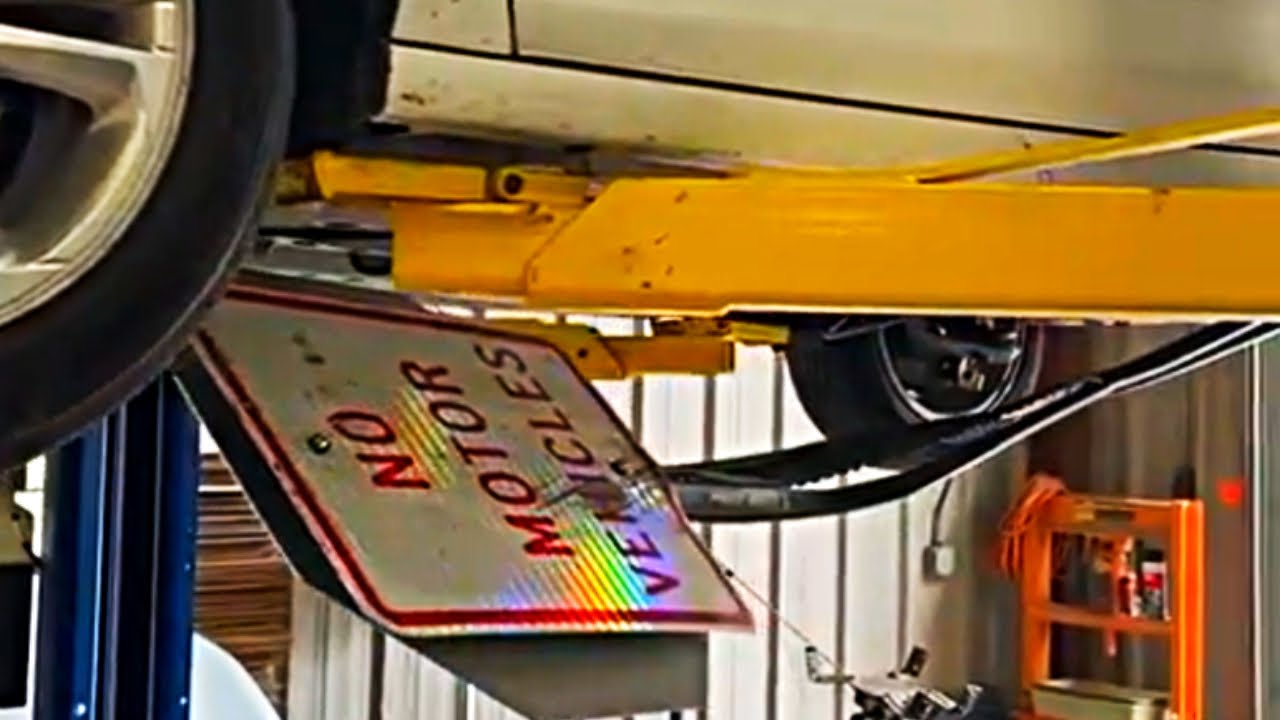 Customer States They Ran Over TWO Traffic Signs | Just Rolled In - YouTube