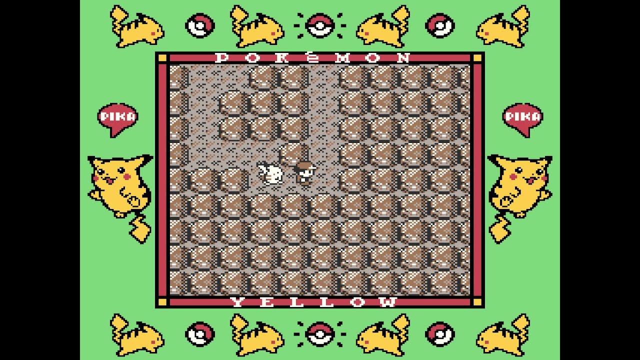 Pokemon Yellow Cerulean Cave - YouTube