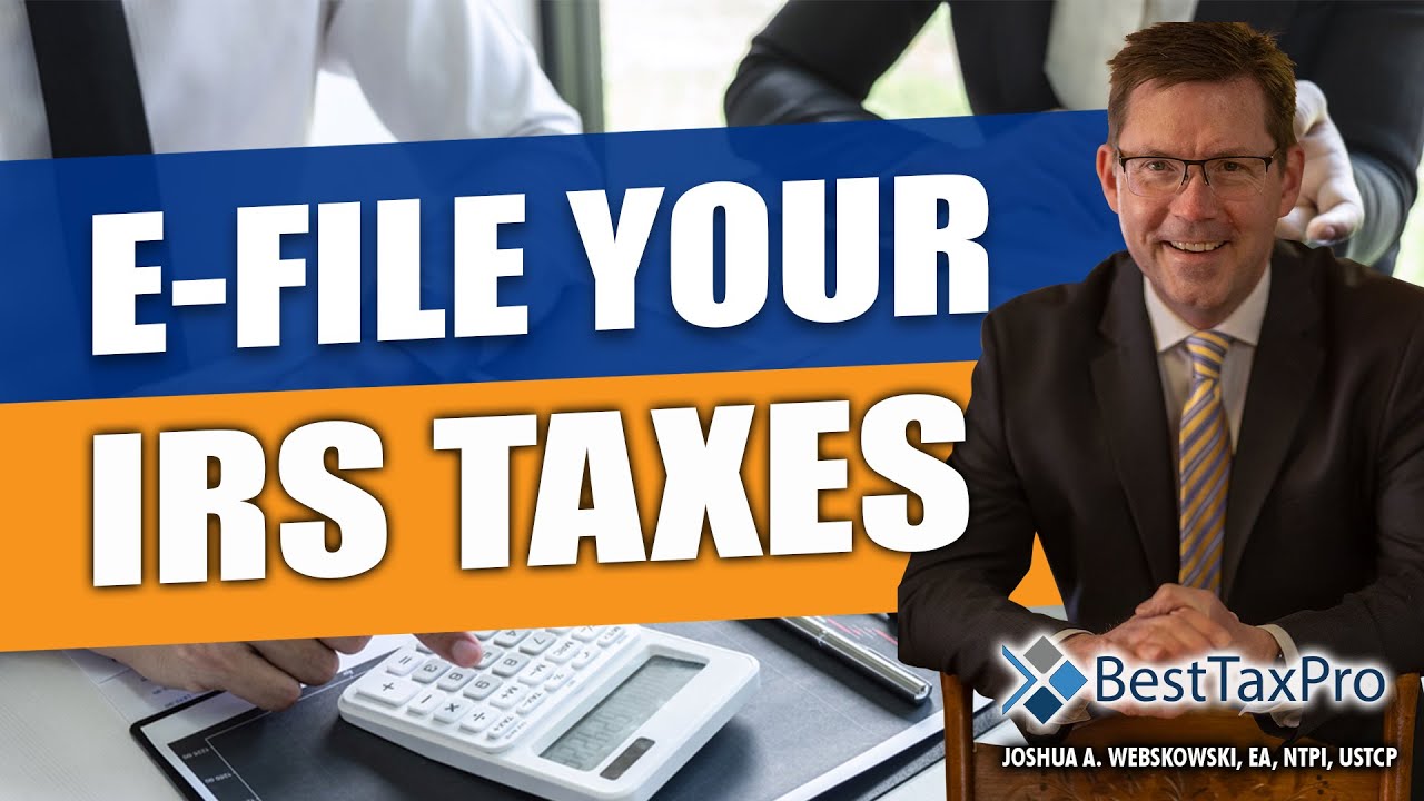 Benefits of E-Filing Taxes with the IRS - YouTube