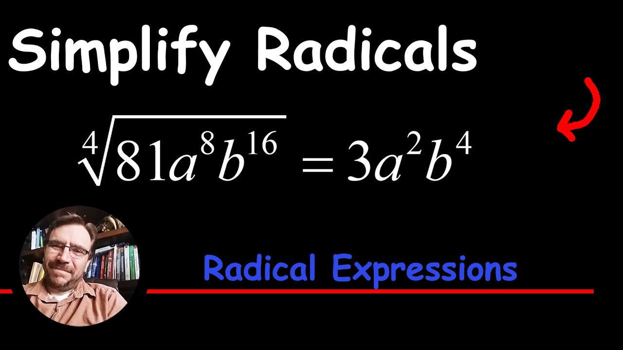 How To Simplify A Fourth Root Radical Expression 4th Root YouTube
