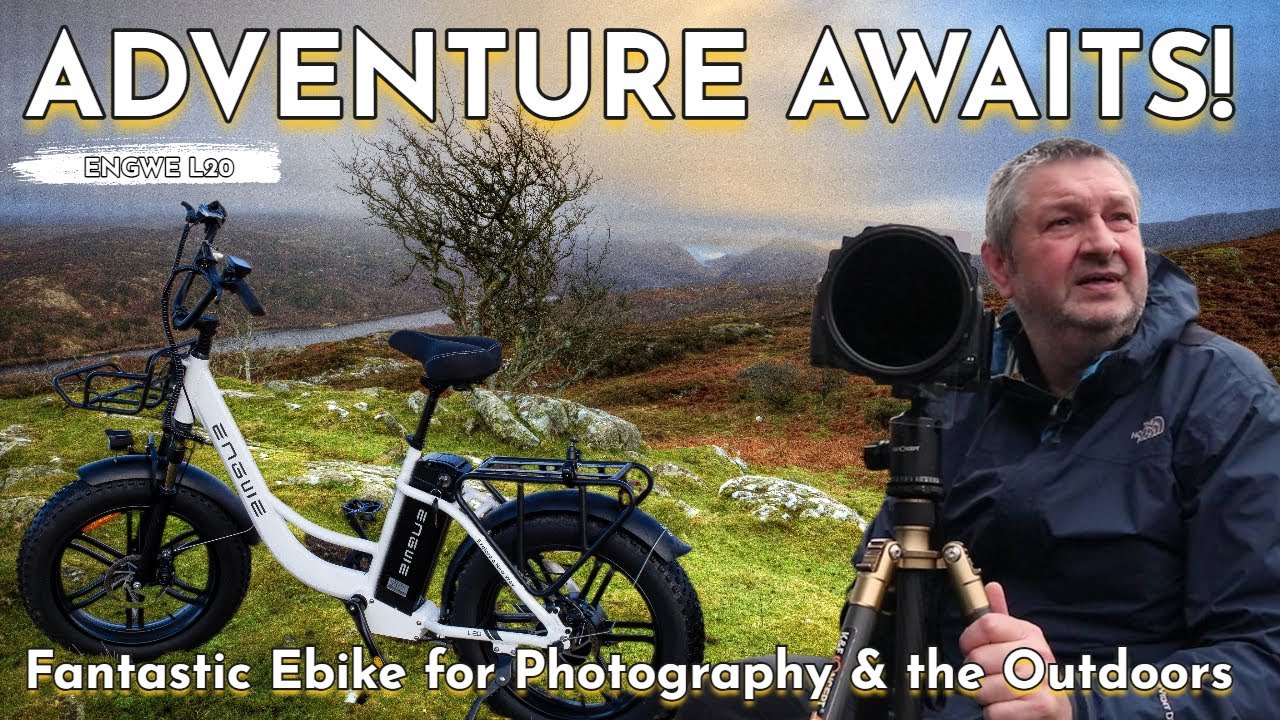 Test Riding the Engwe L20 for Camping & Photography - YouTube