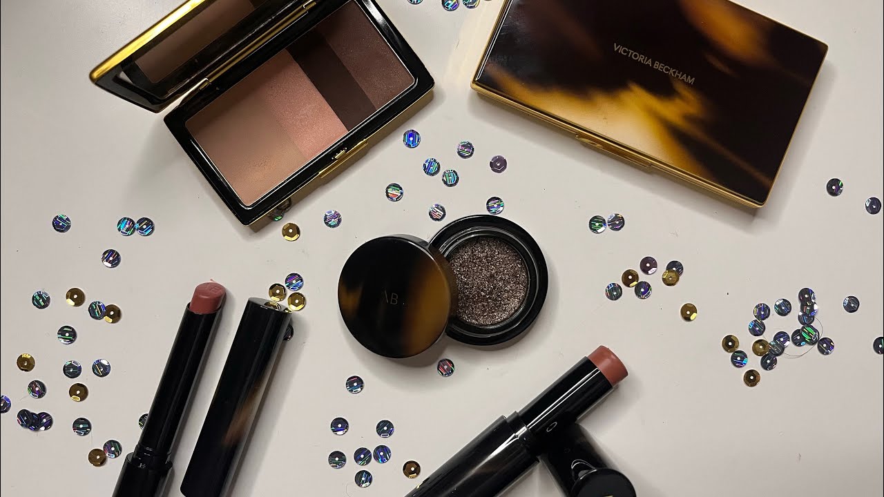 Let's try a bunch of Victoria Beckham Beauty Products!!! - YouTube