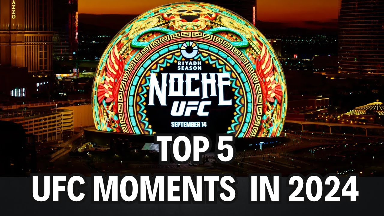 Top 5 UFC Moments in 2024 - YouTube