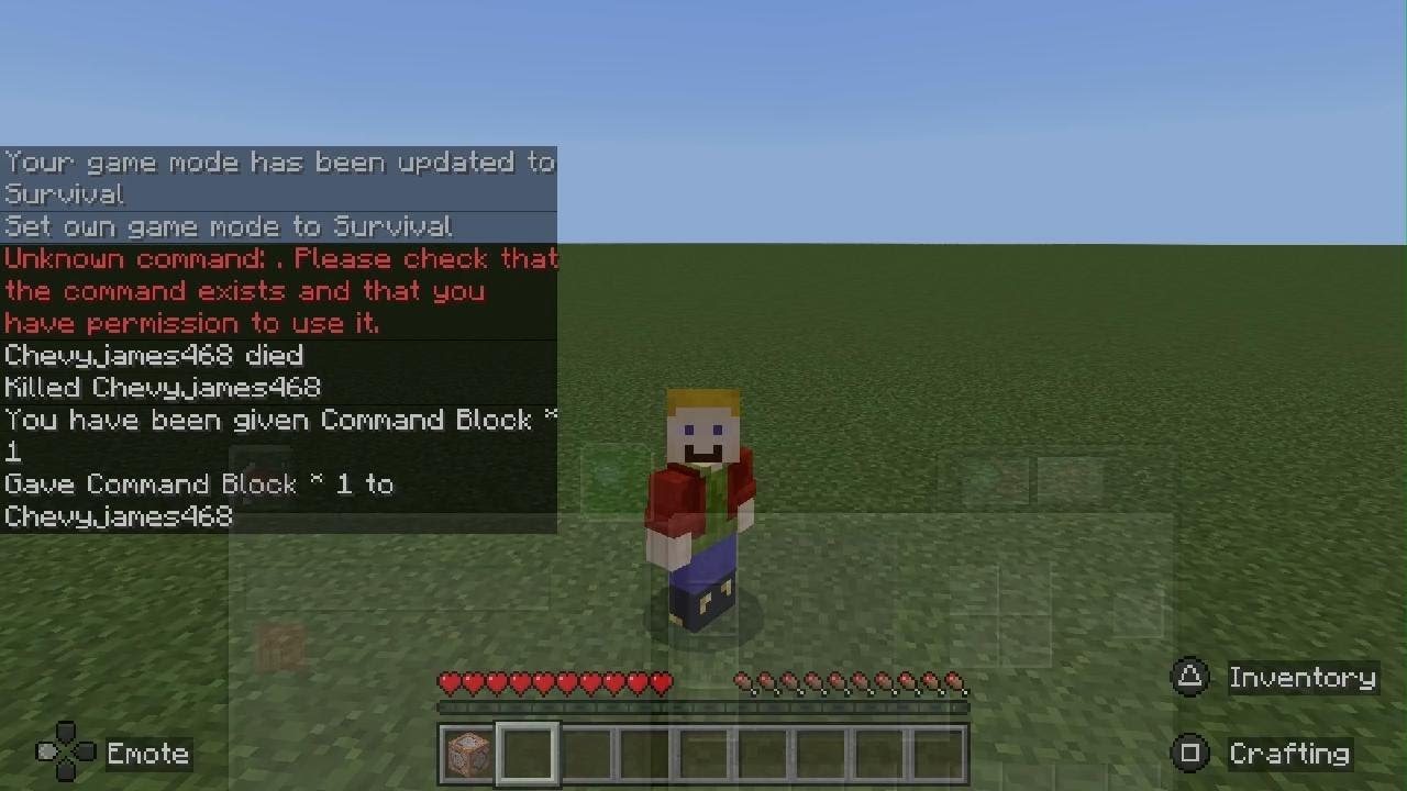 How to do Minecraft comm - YouTube