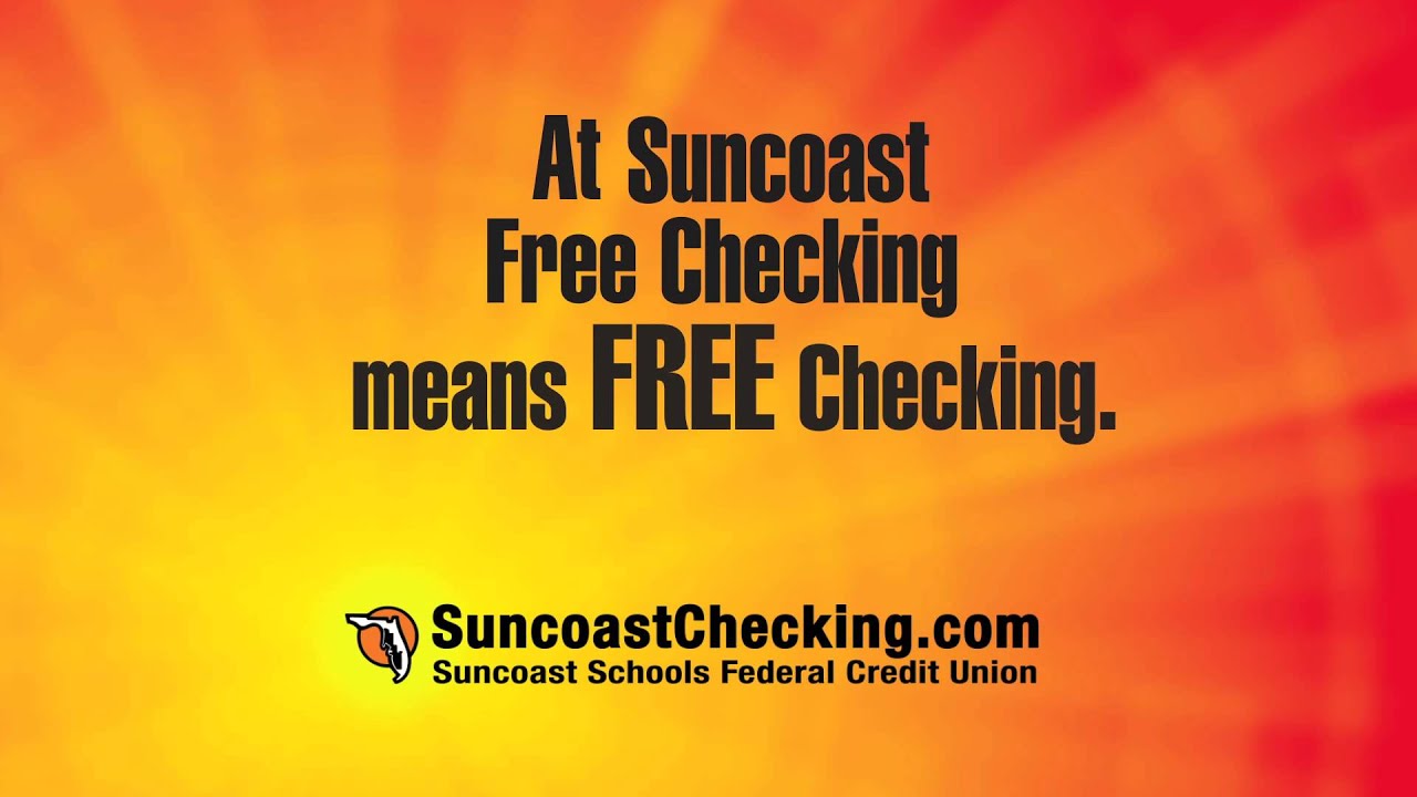 SSFCU Free Checking - Switch to Suncoast TV Commercial - YouTube