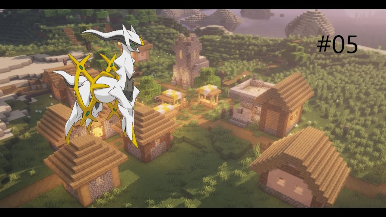 Apresentando a VILA DO ARCEUS! - A Saga Pixelmon - #05 - YouTube