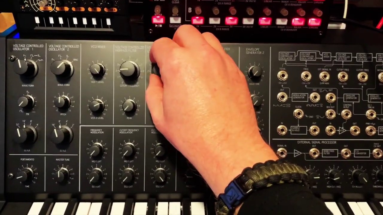 EXP-1: Korg MS-20 Mini, Korg SQ-1, and Korg Monotron Delay Analog ...