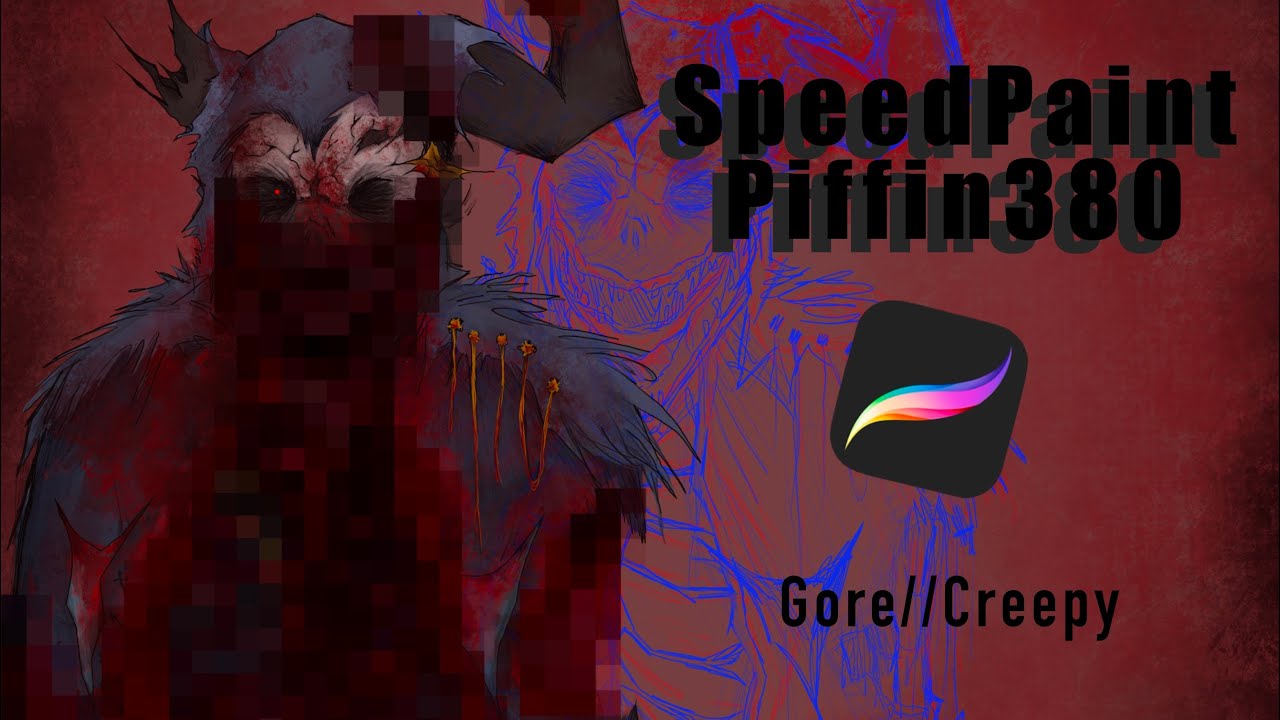 Speedpaint & work in process // Piffin380 // Procreate - YouTube