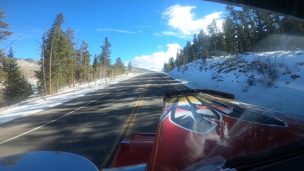 Colorado Hwy 285 South of Denver "Enjoy the view" - YouTube