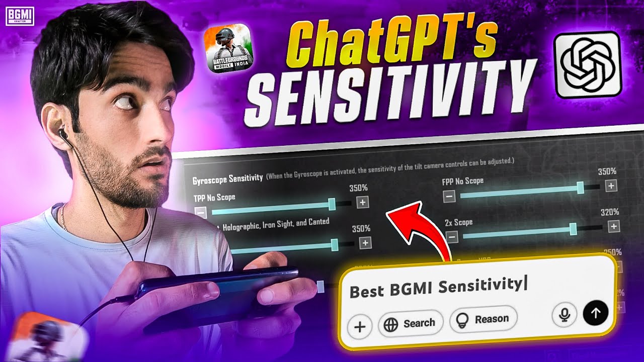 How to Make Best BGMI Sensitivity Using ChatGPT ( WILL IT WORK? ) - YouTube