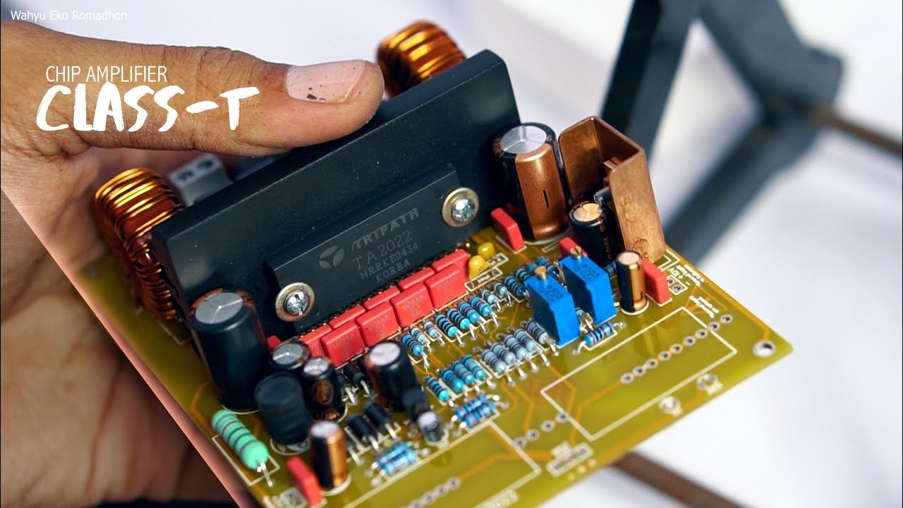 Class T Amplifier Tripath TA2022 - YouTube