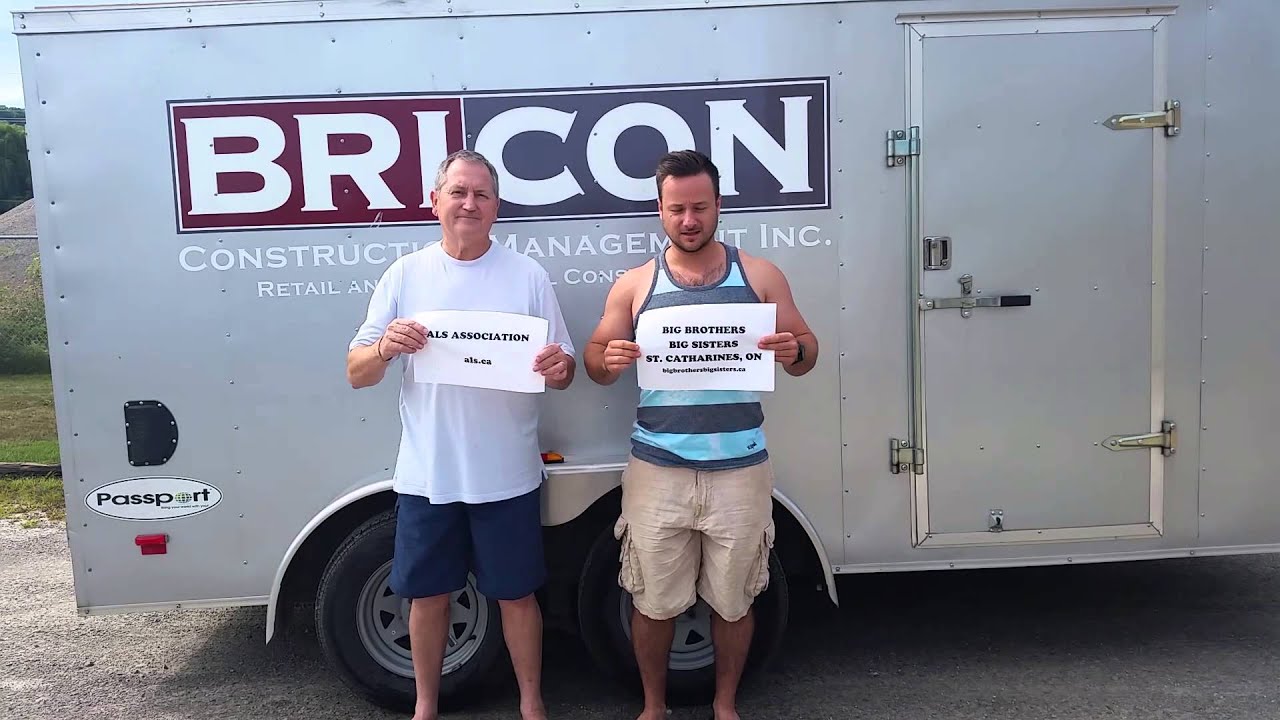 BRICON Construction Management Inc - ICE BUCKET CHALLENGE - YouTube