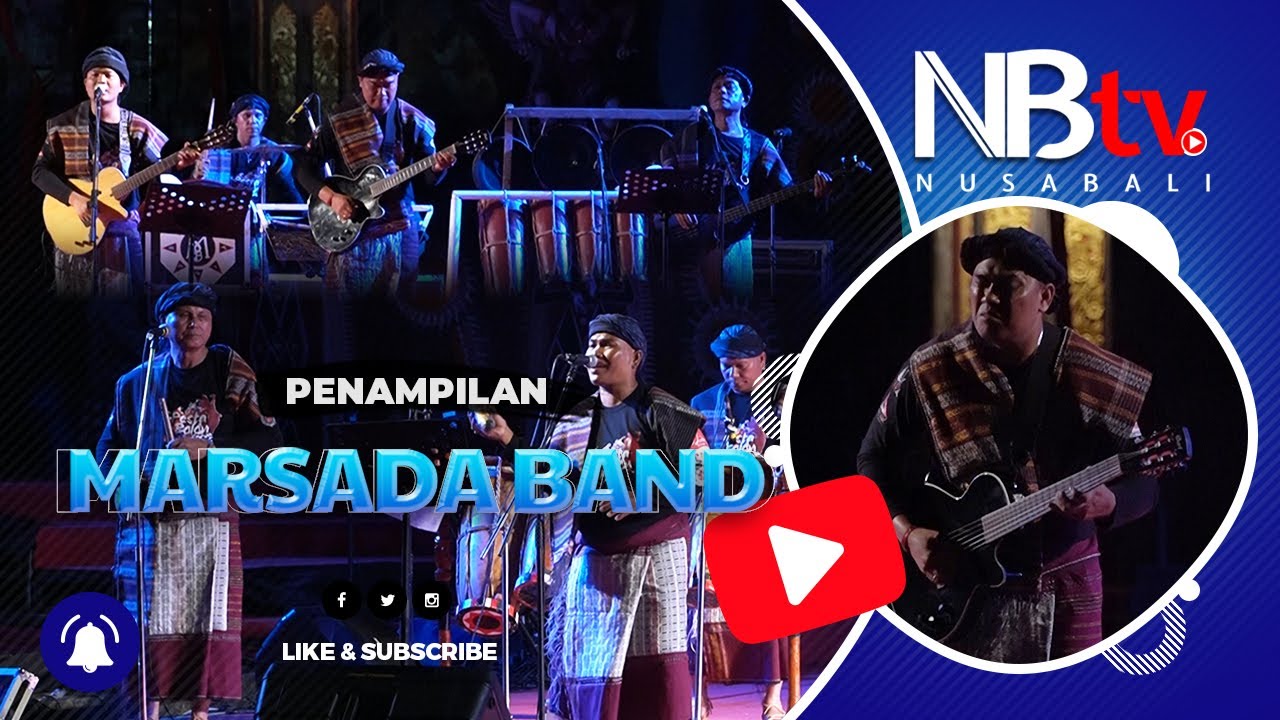 Penampilan MARSADA BAND di Pesta Kesenian Bali - PKB XLIV 2022 - YouTube