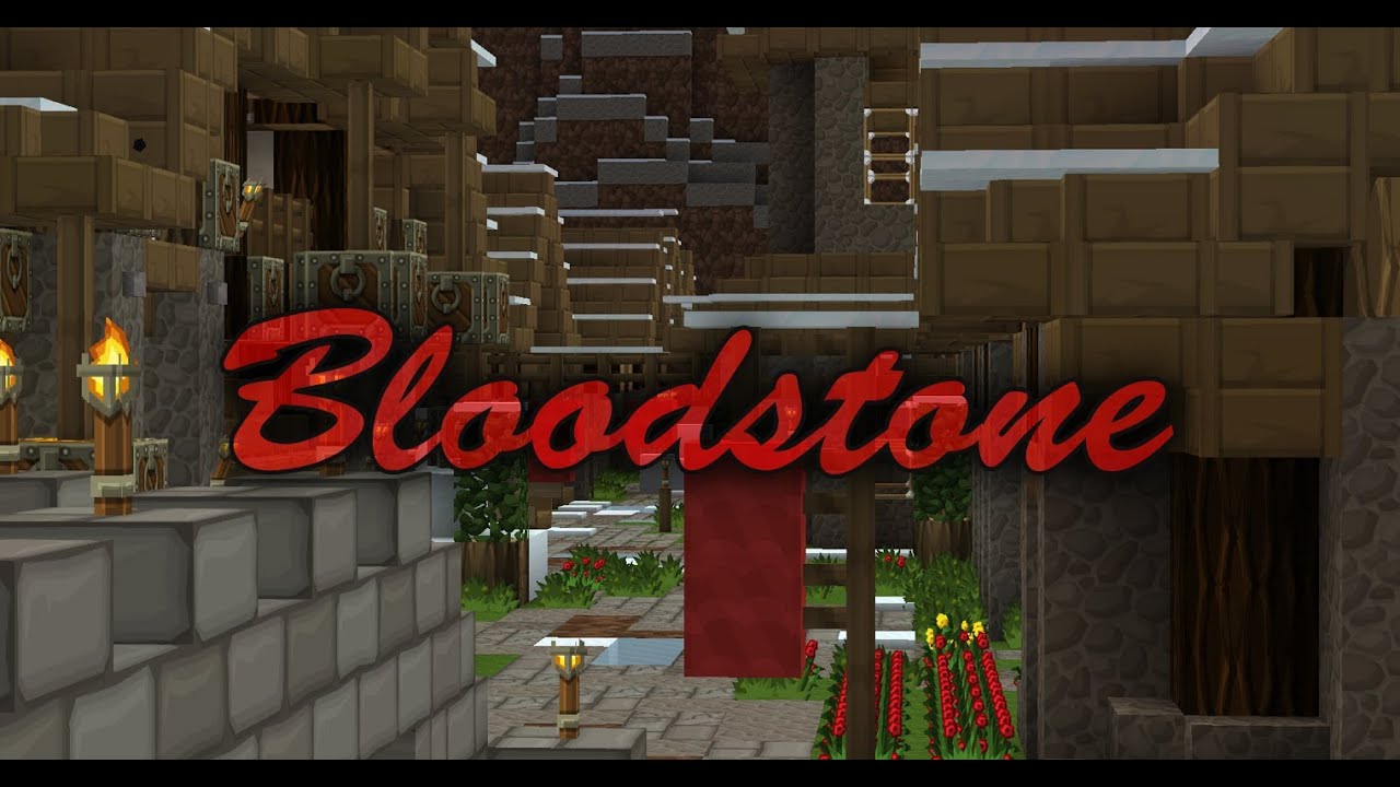 Minecraft -Medieval village tour - Bloodstone - YouTube