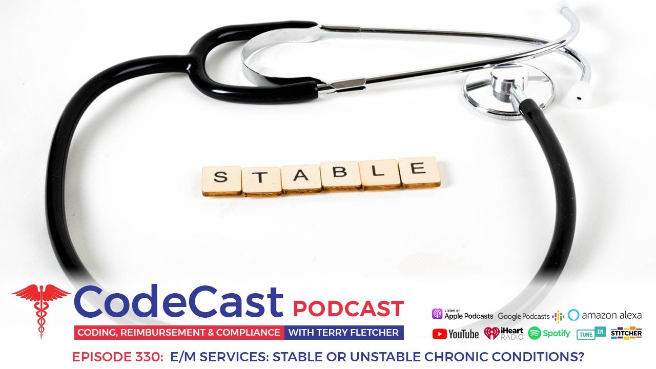 E/M Services: Stable or Unstable Chronic Conditions? - YouTube