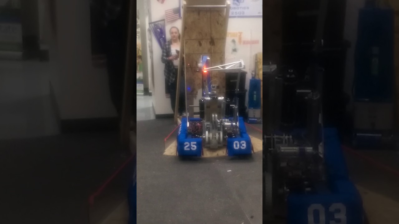 Frc 2503 stronghold climb - YouTube