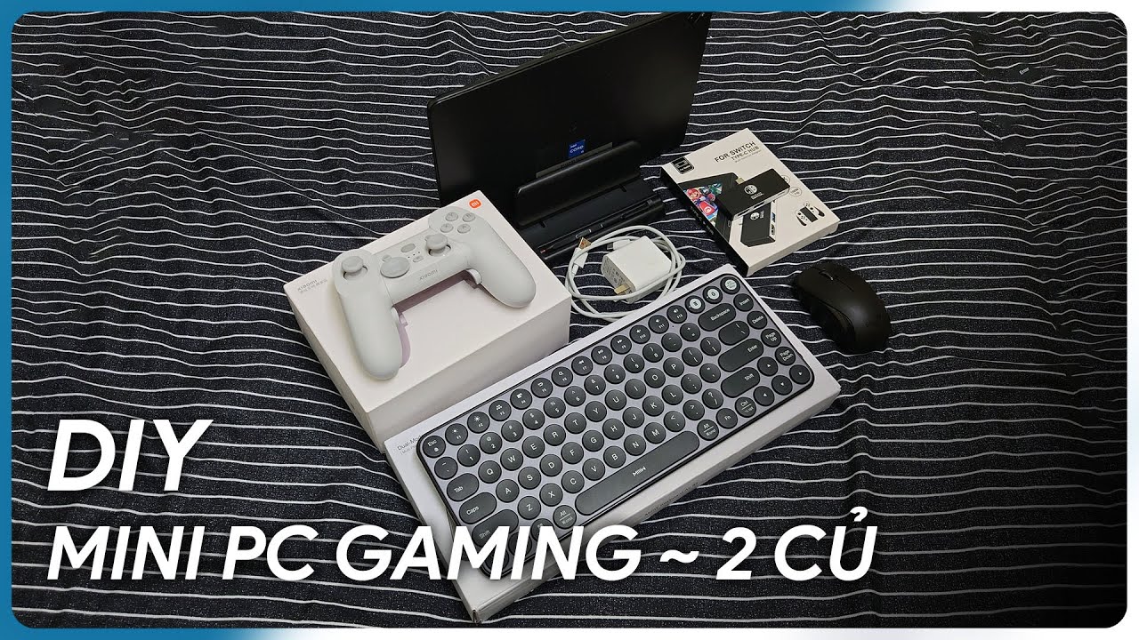 #DIY Mini PC gaming Huawei, Xiaomi full bộ chỉ 2 củ - YouTube