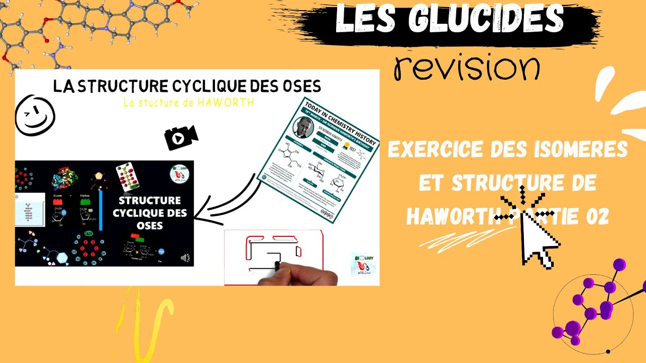 🔴Biochimie : Exercice sur la structure cyclique des oses + une astuce d ...