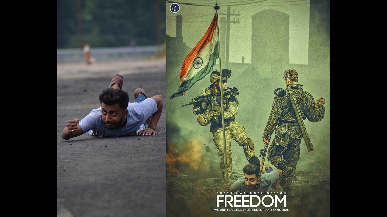 Independence day Special tutorial 2017 | 15th august Freedom ...