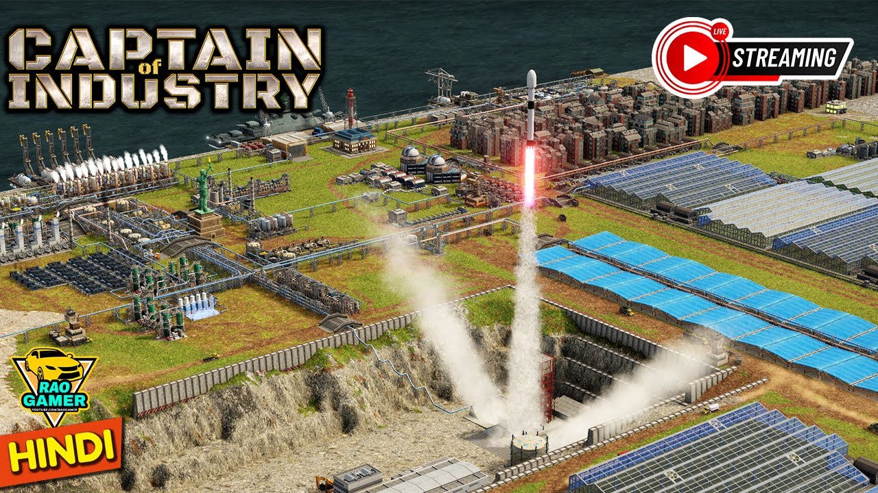 CAPTAIN OF INDUSTRY LIVE | New Simulation & Factory Building Game ...