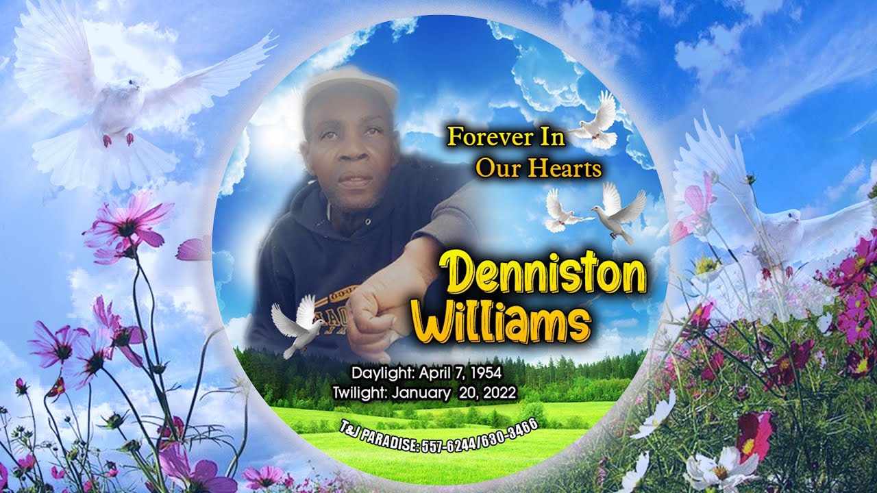 (2) Celebration of the life of Denniston Williams - YouTube