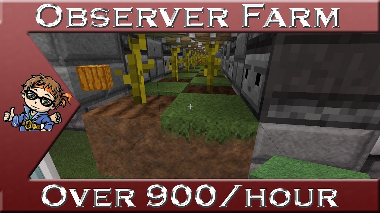 1.11 Efficient Observer Pumpkin & Melon Farm - Over 900 items per hour ...