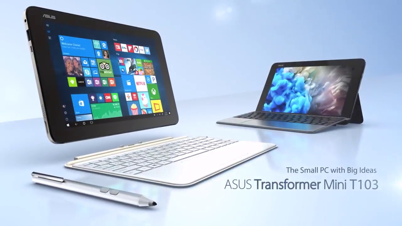 ASUS Transformer Mini T103 - The Small PC with Big Ideas. - YouTube