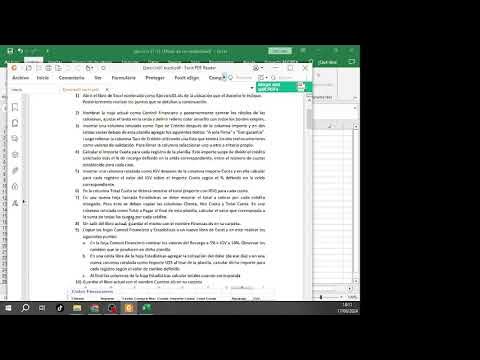 EJERCICIO 01 EXCEL - YouTube