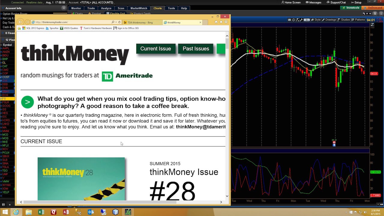 TDA thinkMoney Summer 2015 - YouTube
