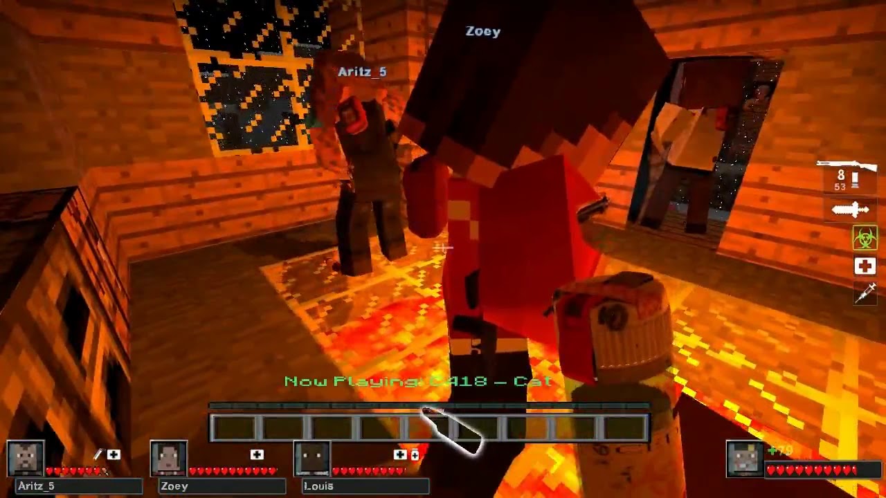 DeathCraft II | Campaña | PARTE 1 | Minecraft en Left 4 Dead 2 | Con ...