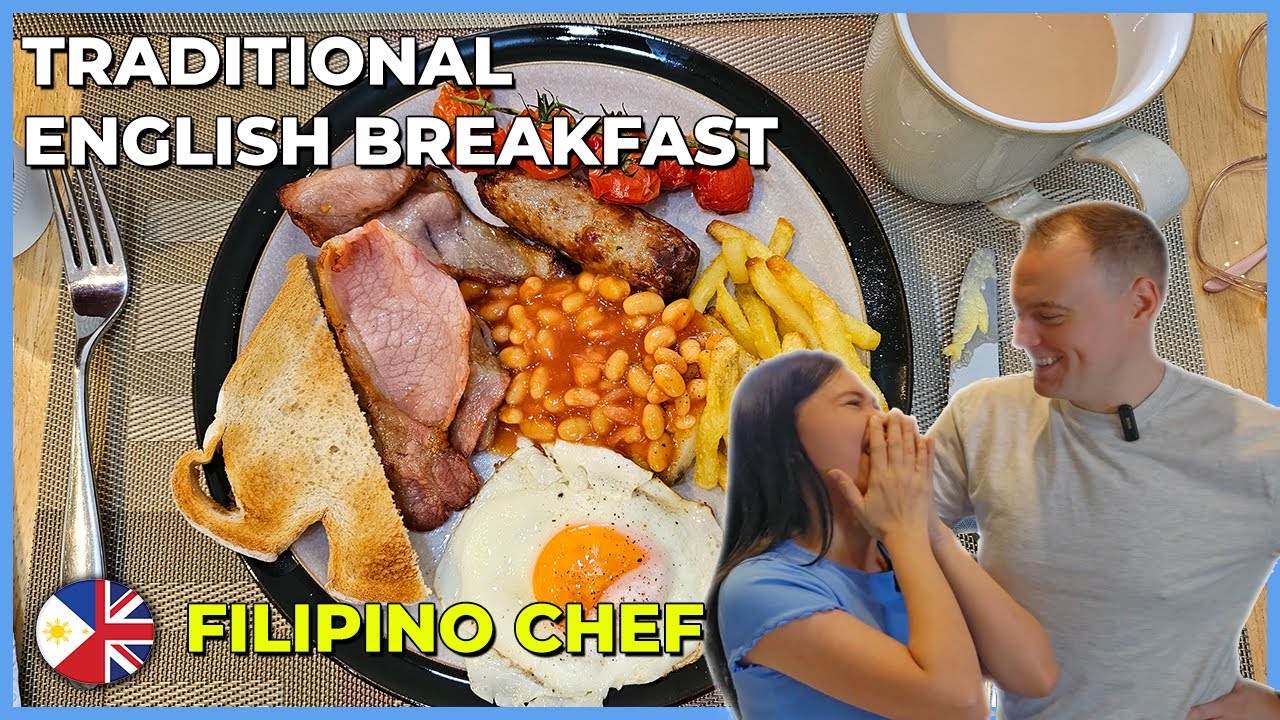English Breakfast Filipino Chef | British Filipina Life in UK # ...