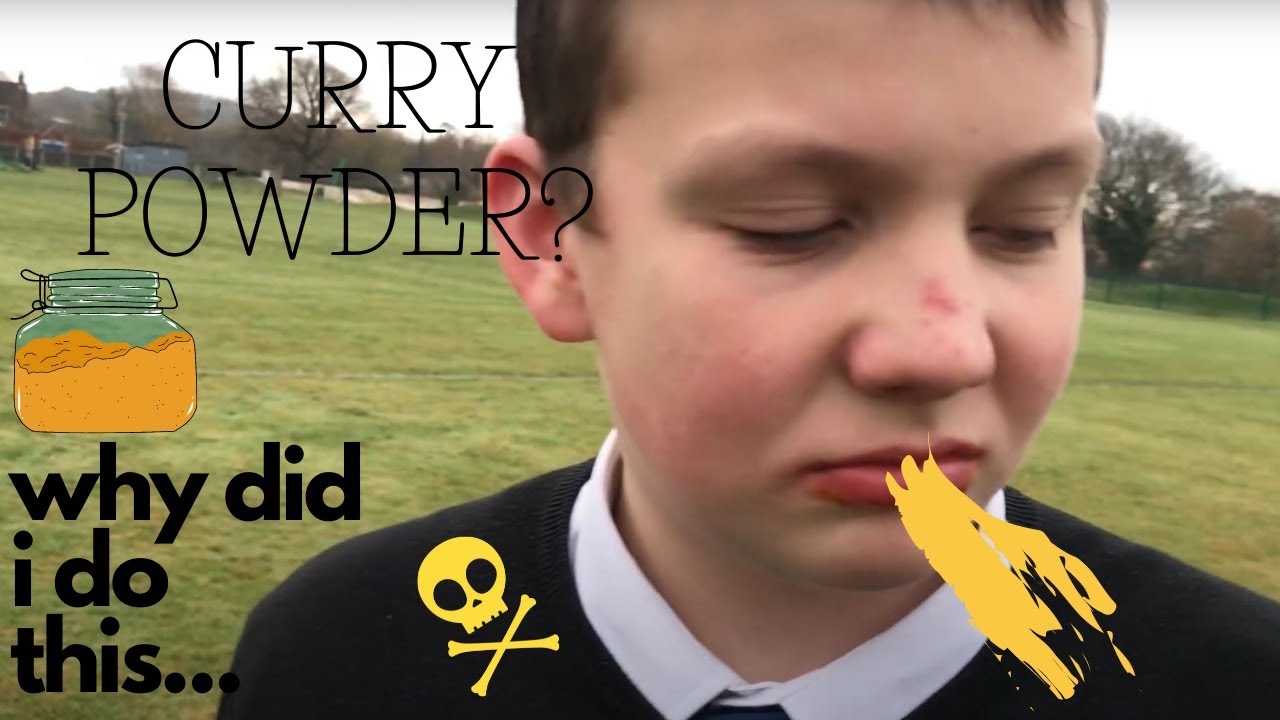 Eating curry powder? *GONE WRONG* - YouTube
