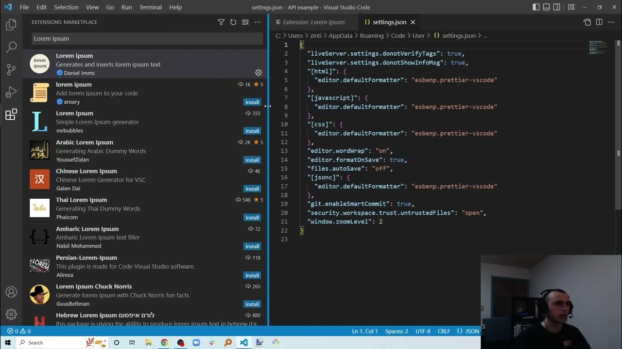 DevX HTML/CSS - Setup / Install - 2022 - YouTube