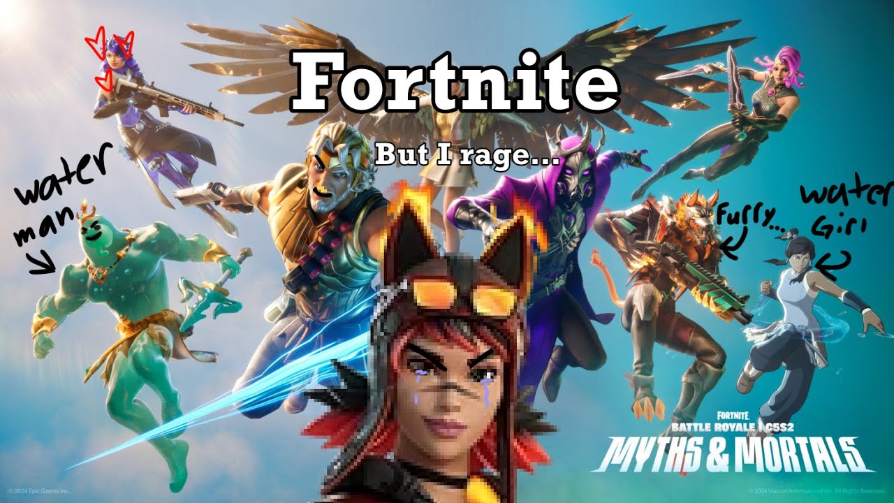 PLAYING FORTNITE UNTIL I RAGE AND BREAK MY KEYBOARD - YouTube