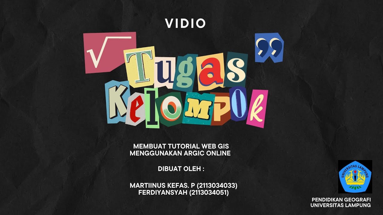 Tutorial "Membuat WebGIS" Menggunakan ArcGis Online. - YouTube