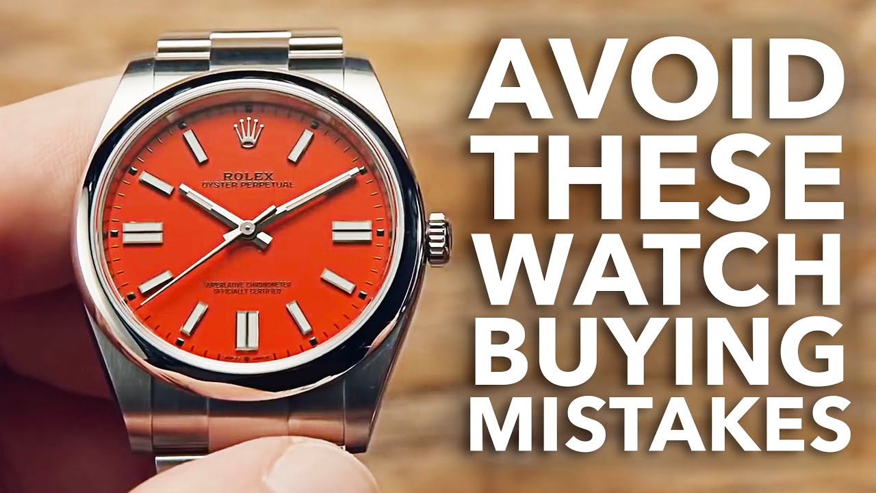 5 Beginner Watch Buying Mistakes to AVOID - YouTube