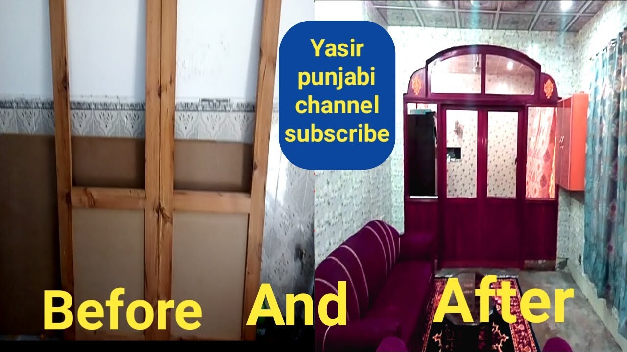 How to Build A Wooden Door NEW Design || Amazing Woodworing Skill - YouTube