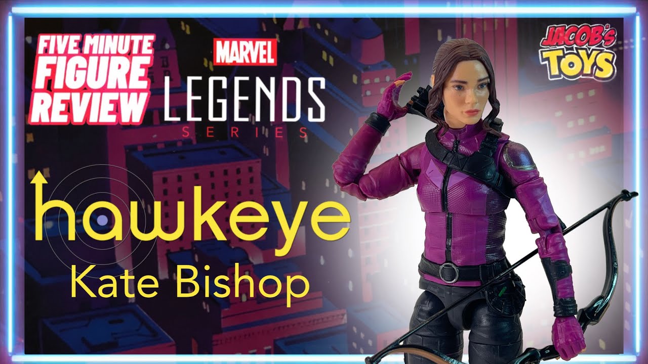 KATE BISHOP HAWKEYE Five Minute Action Figure Review | Marvel Legends ...