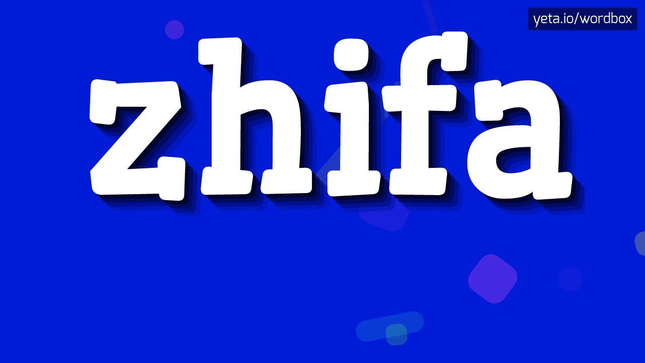 ZHIFA - HOW TO PRONOUNCE IT!? - YouTube