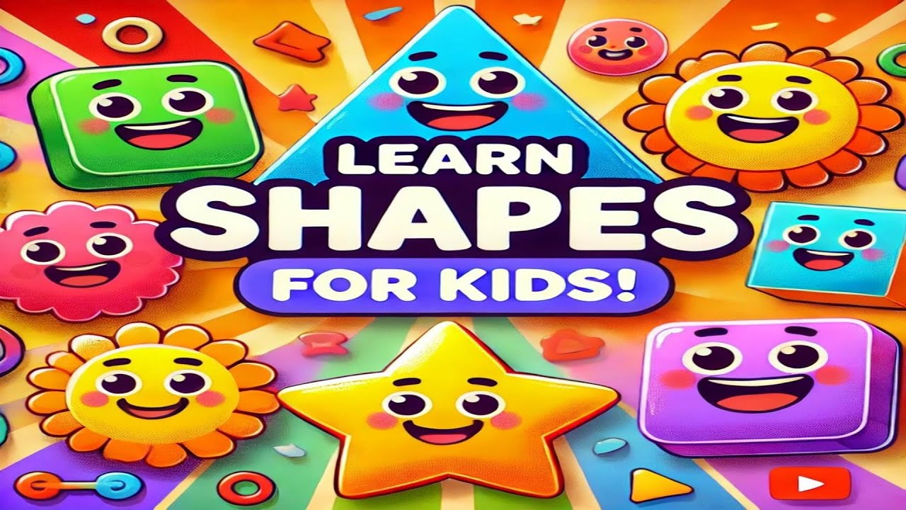 MASTER Shapes in Minutes with Fun Examples for Toddlers! - YouTube