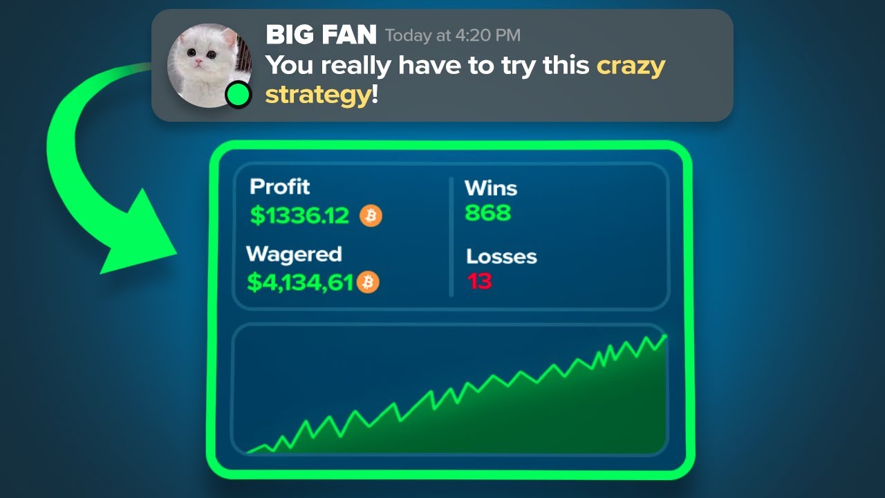 I TRIED MY FANS STRATEGY AND WON HUGE.. - YouTube