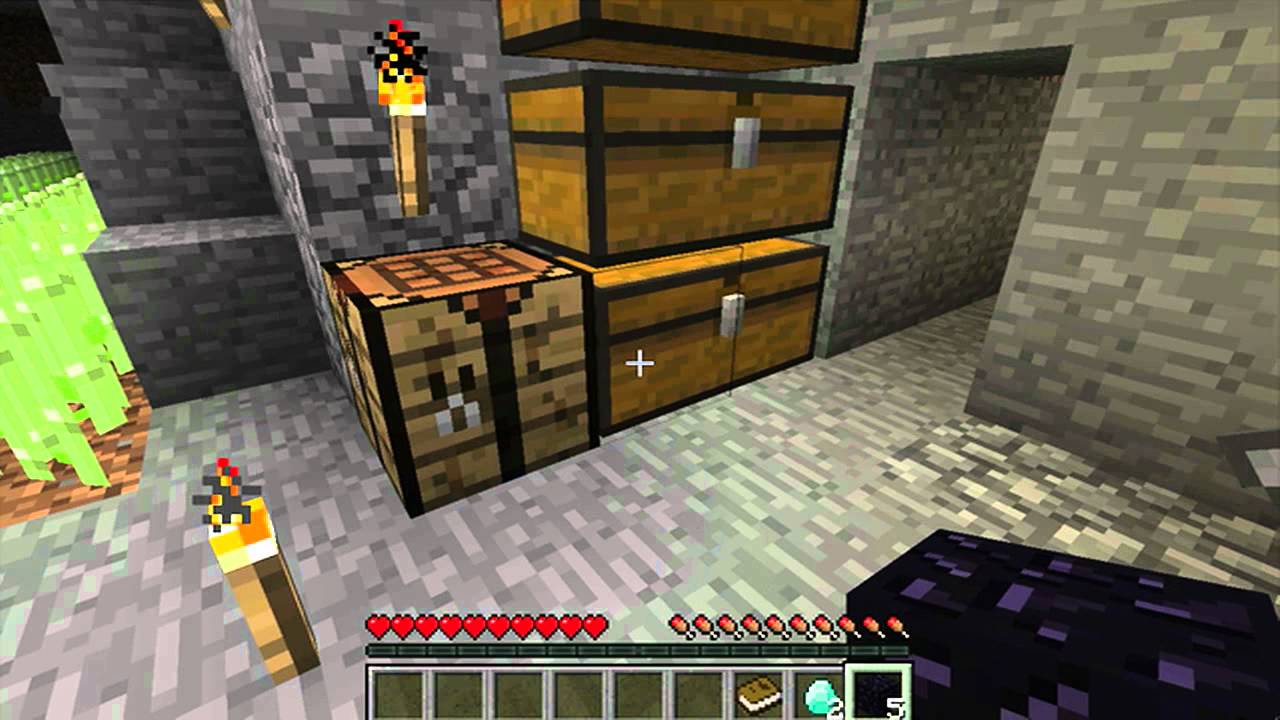 [#Minecraft] Survival on Server - ENCHANTMENTS!?! bad :( Ep. 3 [HD ...