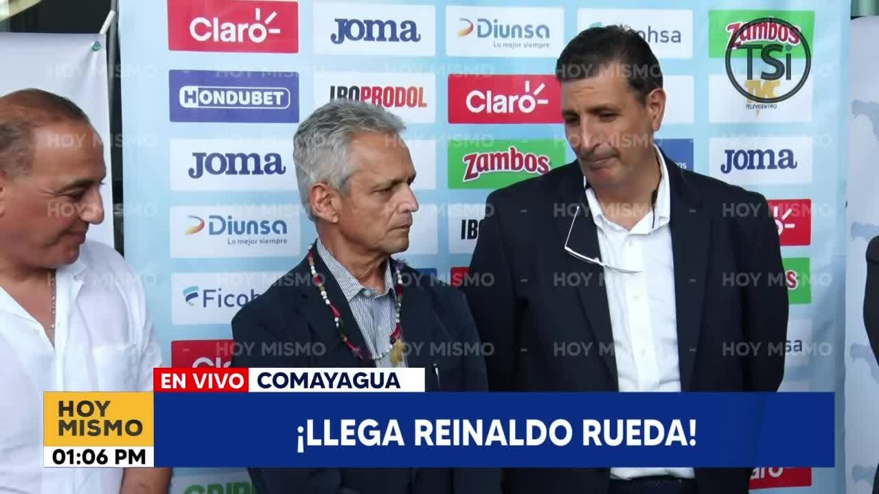 ¡Llegó Reinaldo Rueda a Honduras! - YouTube