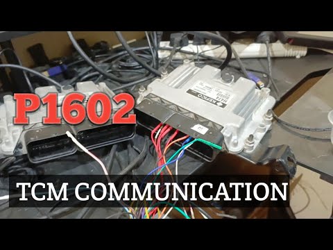 P1602 Hyundai ECU-TCU Communication Error - YouTube