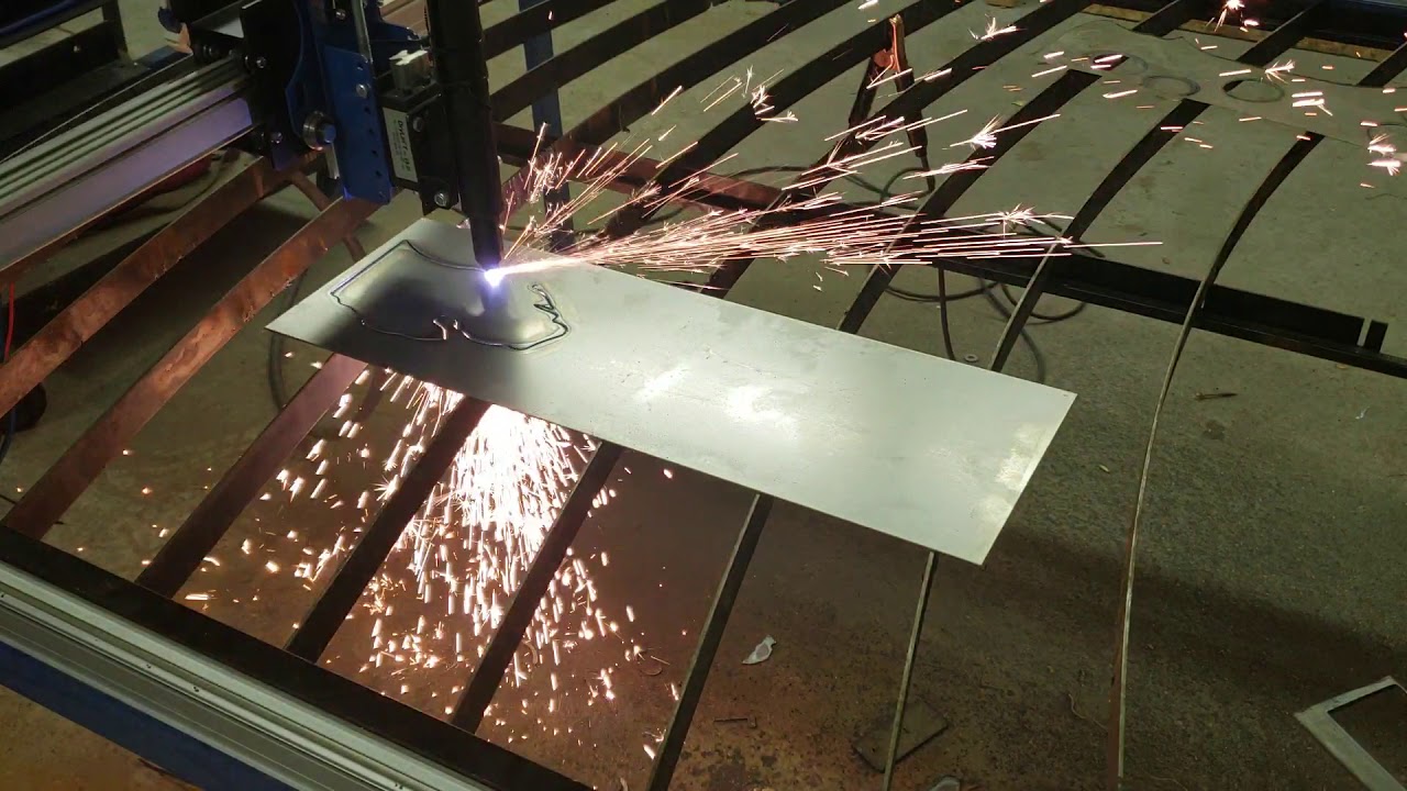 X carve cnc plasma test! - YouTube