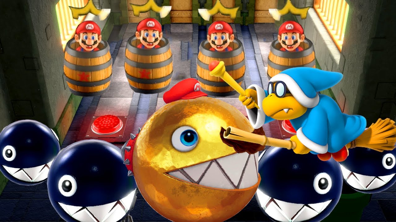 Mario Party Superstars - Wizard Kamek vs The Four Princes - The ...