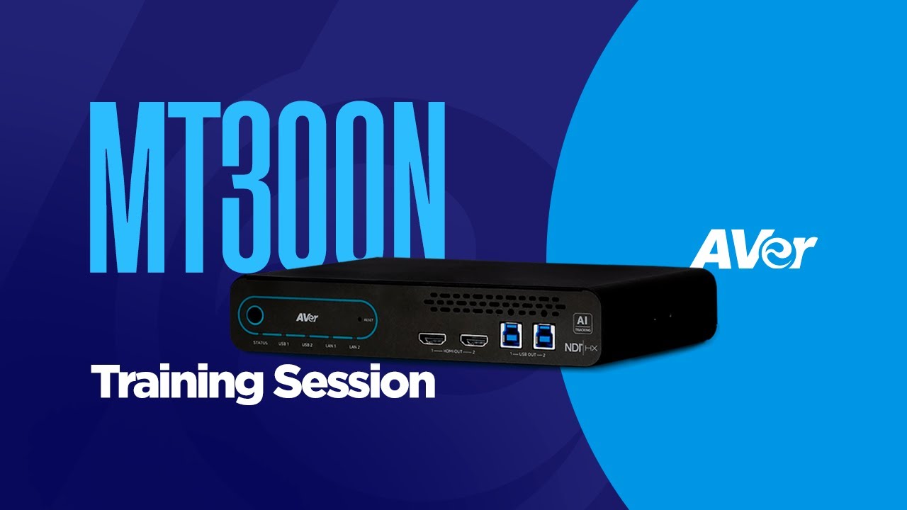 MT300N Training Session | AVer Europe - YouTube