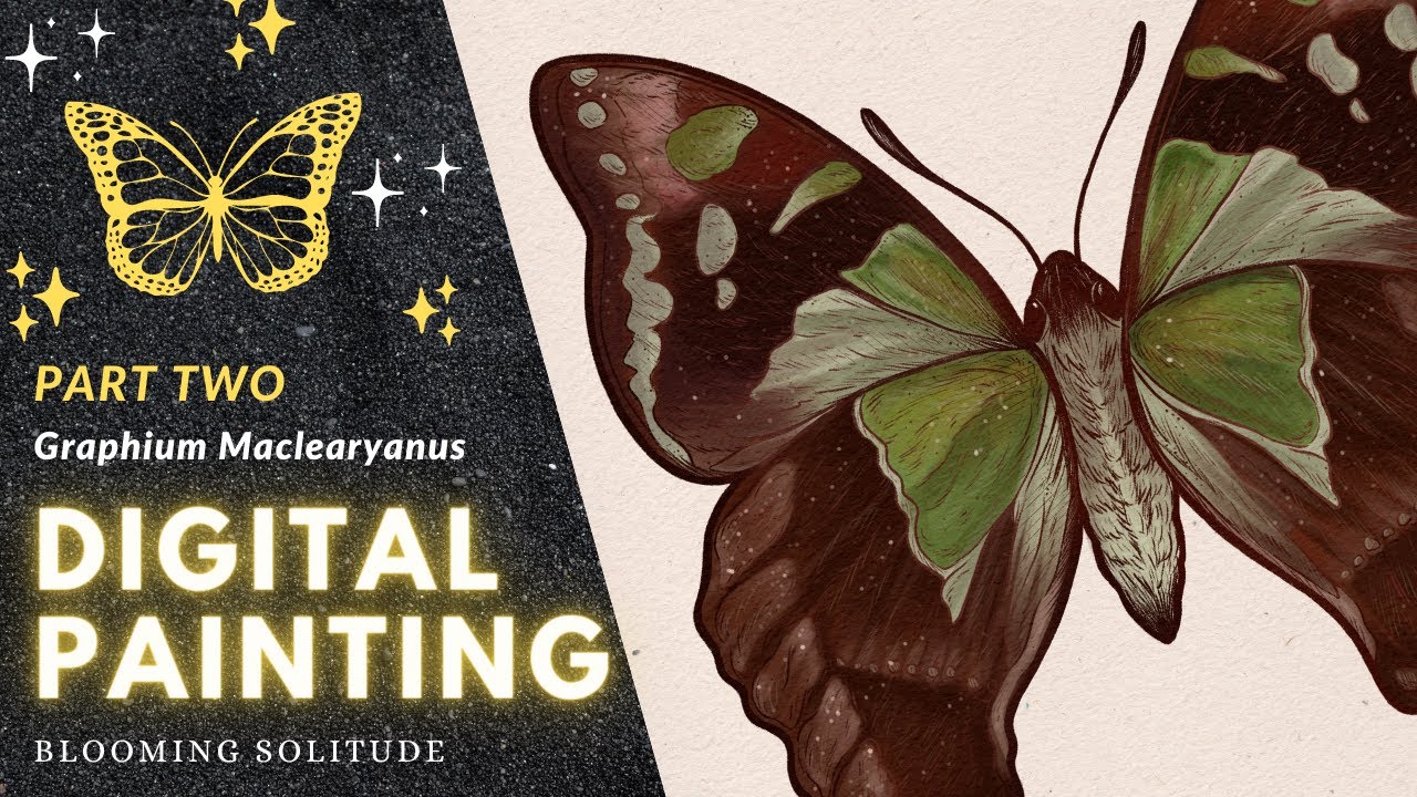 How I Create a Beautiful Digital Butterfly in Photoshop! - YouTube